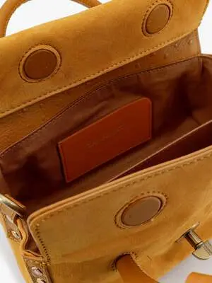 ZANELLATO Dotta Baby Suede Crossbody Bag