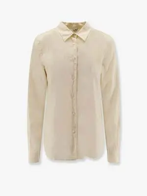 Aspesi Vissuto" Linen Shirt - Beige