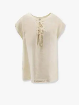 Aspesi Vissuto" Linen Shirt - Beige