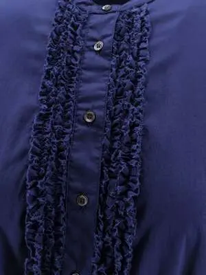 Aspesi Handcrafted Cotton Ruffled Dress