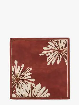 Brunello Cucinelli Silk Foulard - Brown