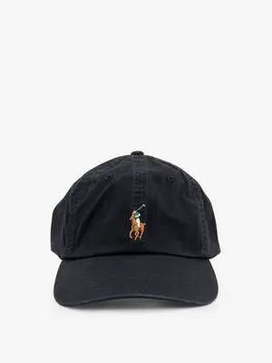 Polo Ralph Lauren Baseball Cotton Hat - Black