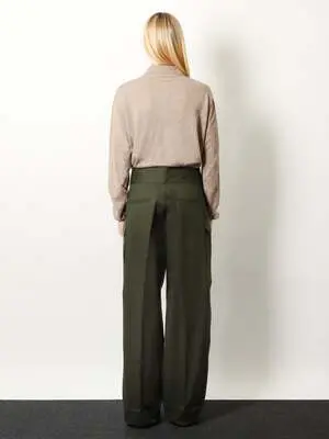 THE FRANKIE SHOP Tova Cargo Cotton Pants