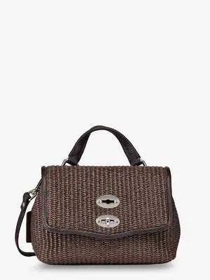 ZANELLATO Postina Baby Wicker Crossbody Bag - Brown