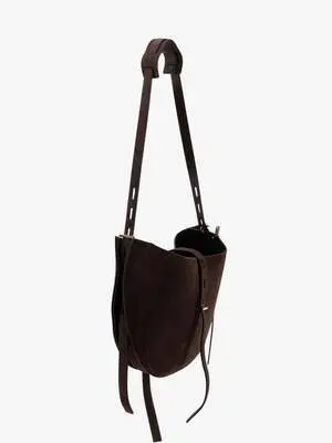 MINOBOSSI Suede Crossbody Bag