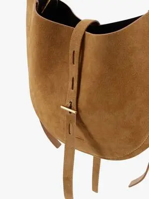 MINOBOSSI Suede Crossbody Bag