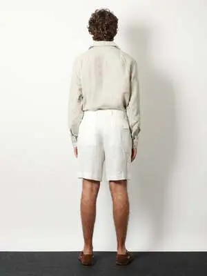LARDINI Linen Shorts