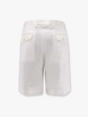 LARDINI Linen Shorts