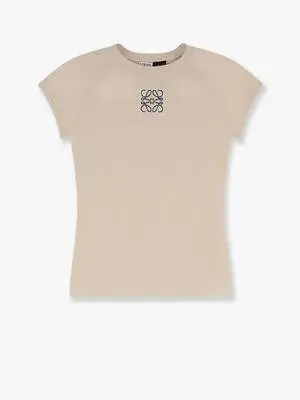 Loewe Paulas Ibiza Cotton Tshirt - Beige