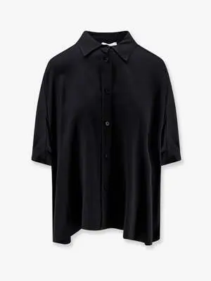 NUDE Viscose Shirt - Black