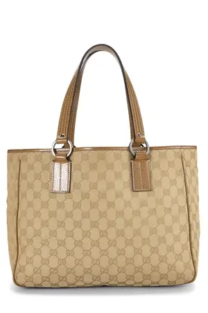 Gucci Original Gg Canvas Tote - Beige