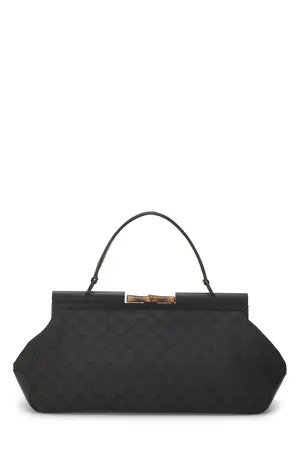 Gucci Gg Bamboo Frame Handbag
