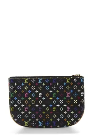 LOUIS VUITTON Takashi Murakami X Monogram Multicolore Pouch