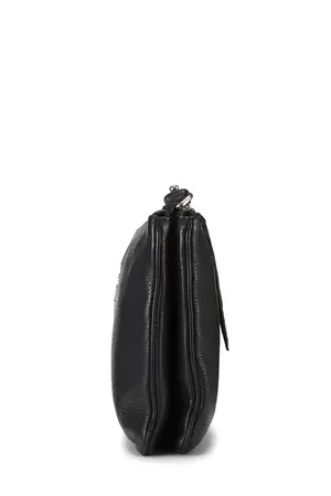 Prada Vitello Daino Double Zip Crossbody Bag
