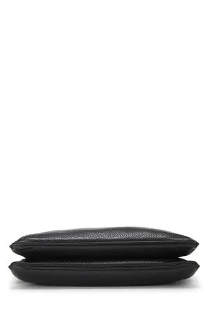 Prada Vitello Daino Double Zip Crossbody Bag