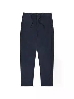 Canali Cropped Drawstring Trousers