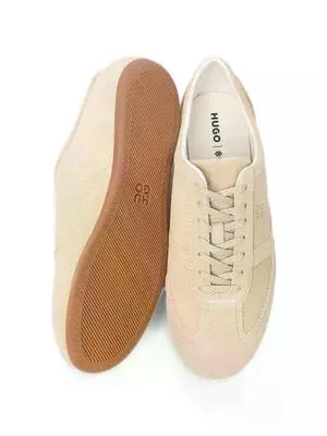 Hugo Suede-finish Lace-up Sneakers
