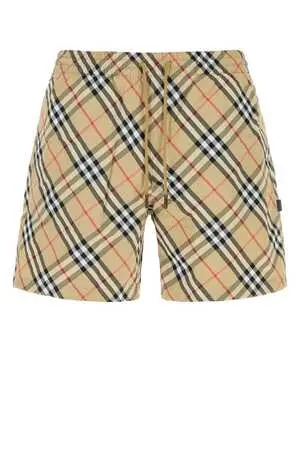 Burberry Printed Nylon Swimming Shorts - Multicolor