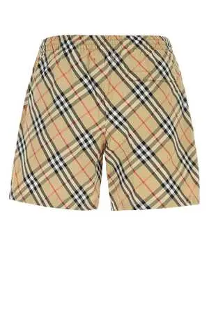 Burberry Printed Nylon Swimming Shorts - Multicolor