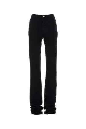 Attico Stretch Denim Jeans - Black