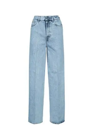 TOTEME Wide Leg Denim Jeans - Multicolor