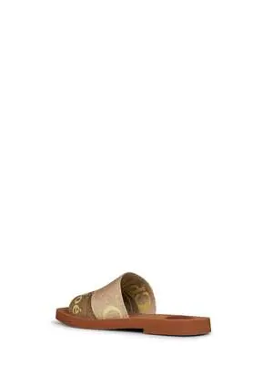 Chloé Woody Flat Sandals - Multicolor