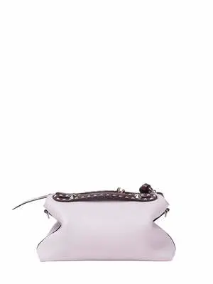 Fendi Lilac The Way Selleria Medium Shoulder Bag