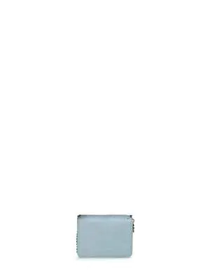 Stella McCartney Ice Blue Falabella Bi-fold Wallet - Multicolor