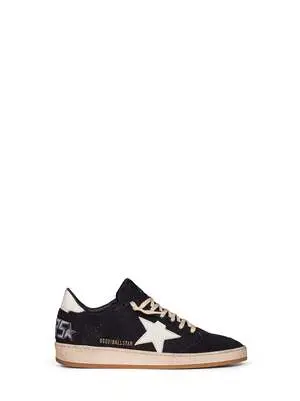 GOLDEN GOOSE Dark Blue Suede Ball Star Sneakers - Multicolor