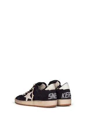 GOLDEN GOOSE Dark Blue Suede Ball Star Sneakers