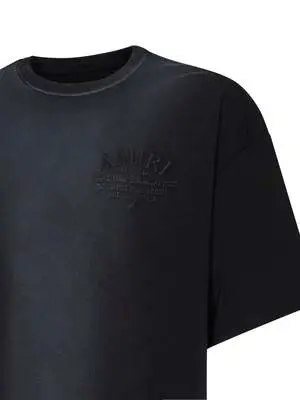 Amiri Black Cotton Jersey Arts District Oversized T-shirt