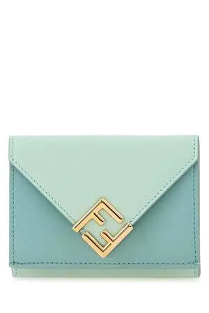 Fendi Two-tone Leather Wallet - Multicolor