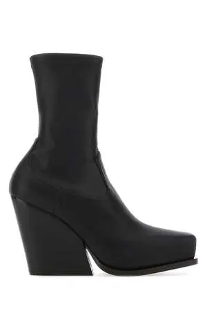 Stella McCartney Alter Mat Cowboy Ankle Boots - Black