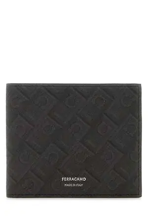 FERRAGAMO Printed Leather Wallet - Multicolor