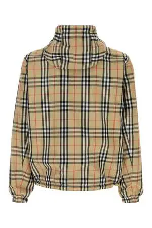 Burberry Printed Polyester Reversible Jacket - Multicolor