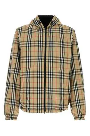 Burberry Printed Polyester Reversible Jacket - Multicolor
