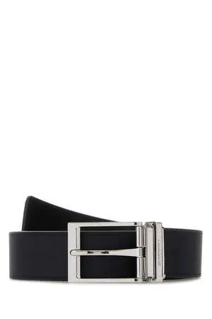 Burberry Printed Canvas Belt - Multicolor
