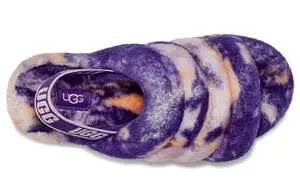 UGG Fluff Yeah Slide Marble - Purple/white