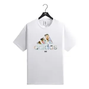 Kith X Messi For Adidas Football Graphic T-shirt - White