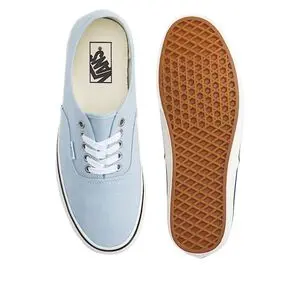 VANS Authentic Heavyweight Canvas Sneakers - Light Blue/white