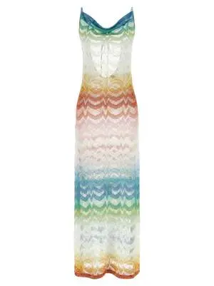 Missoni Shaded Lamé Viscose Dress - Multicolor