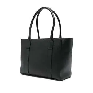 Mulberry Leather Postman's Lock Tote Bag - Black