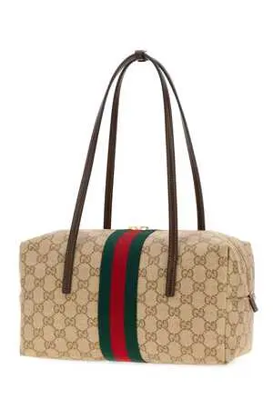 Gucci Gg Canvas Medium Melrose Shoulder Bag - Multicolor