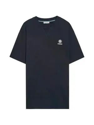 SANDBANKS Logo-patch V-stitch T-shirt