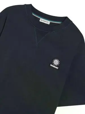 SANDBANKS Logo-patch V-stitch T-shirt