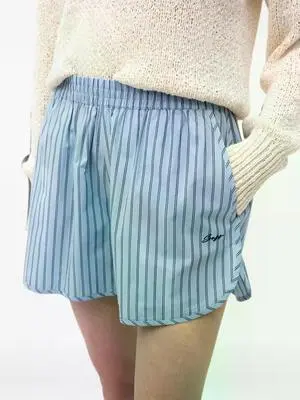 BOSS Vertical Stripe Elasticated Waist Shorts