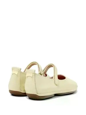 Camper Right Nina Touch-strap Ballet Flats - Neutrals