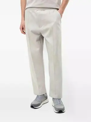 BOSS Pin-tucked Elasticated-waist Trousers