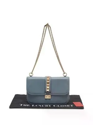 Valentino Garavani Rockstud Glam Lock Shoulder Bag