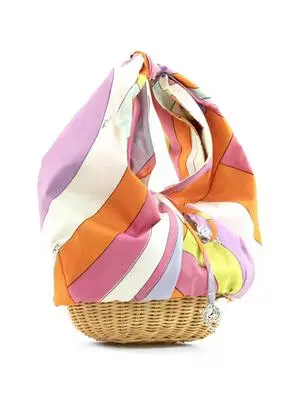 Emilio Pucci Woven Bucket Bag